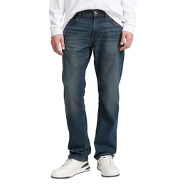 Tom Tailor Herren Tom Tailor Straight-Jeans &raquo;MARVIN&laquo; im Five-Pocket Style blau 34, L&auml;nge 32