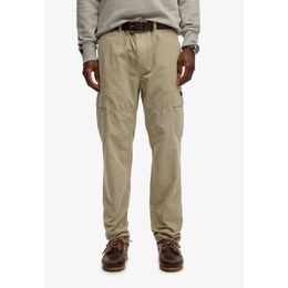 Superdry Herren Cargohose &raquo;RIPSTOP LIGHT CARGO PANT&laquo; Regular Fit, kn&ouml;chellange Schnittform, mit Rei&szlig;verschluss 32, L&auml;nge 32