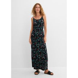 bonprix Damen bonprix Maxikleid regular fit, ohne &Auml;rmel, aus Viskose und Elasthan, Maxikleid-L&auml;nge 32/34 (XS), N-Gr