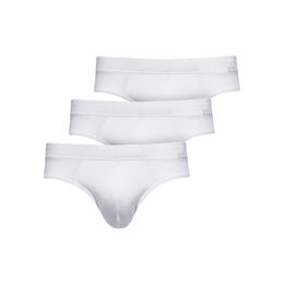 Jockey Herren Slip &raquo;Cotton +&laquo; ohne Eingriff, keine Seitenn&auml;hte wei&szlig; S