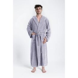 Bruno Banani Herrenbademantel &raquo;Danny, Normall&auml;nge & &Uuml;berl&auml;nge, auch in extra lang, Hotelbademantel&laquo; 1 Stk. mit Logostreifen, Herren Bademantel aus 100% Baumwolle, 