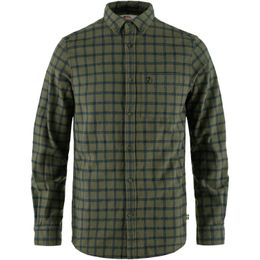 Fj&auml;llr&auml;ven Fj&auml;llr&auml;ven Flanellhemd &Ouml;vik Laurel Green/Indigo Blue (Gr&ouml;&szlig;e: L)