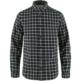 Fj&auml;llr&auml;ven Fj&auml;llr&auml;ven Flanellhemd &Ouml;vik Dark Navy/Chalk White (Gr&ouml;&szlig;e: M)