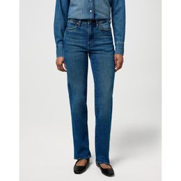 Wrangler Damen Straight-Jeans im Five-Pocket Style blau 29, L&auml;nge 34