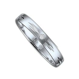 Firetti Unisex Trauring &raquo;Schmuck Geschenk Gold 375 Hochzeit Ehering Trauring "LIEBE"&laquo; Made in Germany, wahlweise mit oder ohne Brillant wei&szlig; 20, 0,01 