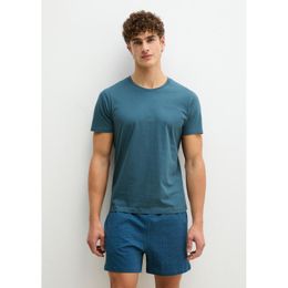 Marc O'Polo Marc O'polo Herren Marc O'Polo Shorty 2 tlg. mit kurzem Arm, Rundhalsausschnitt und gemusterter Hose M (50)