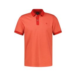Lerros Herren Lerros Poloshirt Kurzarm mit Logostickerei und abgesetzten &Auml;rmeln und Kragen M