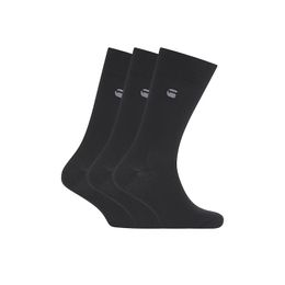 G-Star Raw G-Star Herren G-STAR Socken &raquo;SAGE, 3 PACK SOCKS&laquo; Packung, 3 Paar tlg. unifarben mit Logostickerei schwarz 40-43