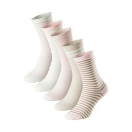 Schiesser Herren Socken &raquo;Bluebird&laquo; 5 Paar rosa 35-38
