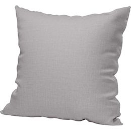 HOMING Dekokissen &raquo;St. Tropez&laquo; Pflegeleicht silber Polyester B/L: 40cm x 40cm, 1 Stk.