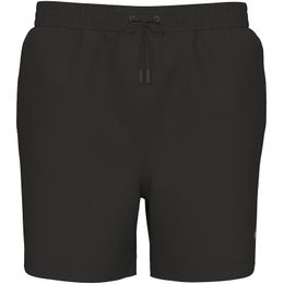 Calvin Klein Swimwear Herren Badeshorts K&ouml;rpernahe Passform mit elastischem Bund schwarz XXL (56), N-Gr
