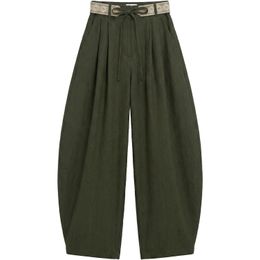 FELICITAS Flanellhose Hulda-G Oliv (Gr&ouml;&szlig;e: M)