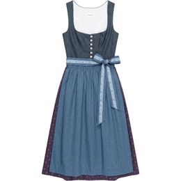 FELICITAS Dirndl Dala Blau (Gr&ouml;&szlig;e: 36)