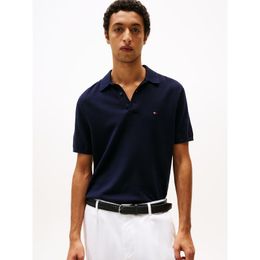 Tommy Hilfiger Herren Poloshirt &raquo;ESSENTIAL COTTON KNITTED&laquo; blau M