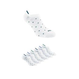 Fila Herren Socken 6 Paar tlg. verst&auml;rkte Ferse, Cotton-Mix wei&szlig; 43-46