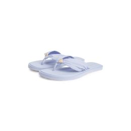 Tommy Hilfiger Damen Zehentrenner &raquo;TH SCANDI SOFT SUMMER SANDAL&laquo; Sommerschuh, Strandschuh mit Schmuckelement 40