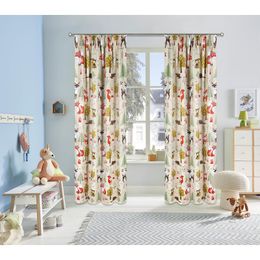 OTTO home Verdunkelungsvorhang &raquo;Waldtiere&laquo; Multifunktionsband 1 Stk. tlg. bedruckt, blickdicht, verschiedene Gr&ouml;&szlig;en bunt Polyester 175cm, 