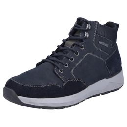 Rieker Herren Winterboots Schn&uuml;rboots, Stiefelette mit wasserabweisender RiekerTEX-Membran blau 43