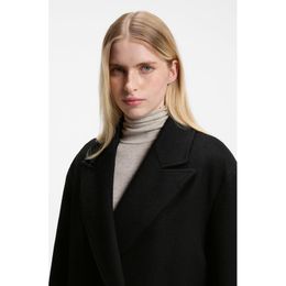 BOSS Orange Damen BOSS Orange Kurzmantel &raquo;Calesarina Premium Damenmode&laquo; Blazermantel aus Woll-Mix schwarz 48