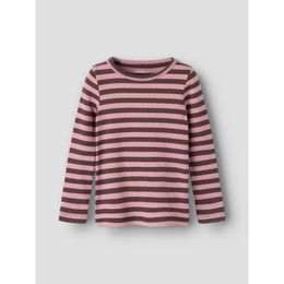 name it Kinder T-Shirt &raquo;NMNBANIO LS XSL TOP NOOS&laquo; Baumwollmischung, slim fit 116