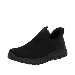 Rieker Herren Slipper &raquo;Ready2GO&laquo; Schlupfschuh, Freizeitslipper, Halbschuh mit gepolsterter Ferse schwarz 46