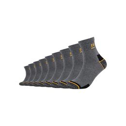 Camano Herren Arbeitssocken &raquo;work&laquo; 9 Paar tlg. Cotton-Mix, Multipack, Komfortbund grau 39-42