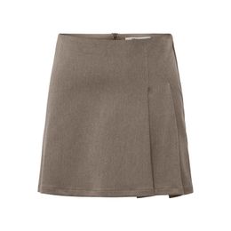 Only Damen Only Minirock &raquo;ONLSULAJMA HW PLEAT SKIRT CC TLR&laquo; Materialmix 40