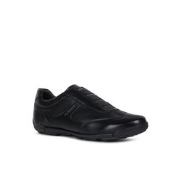 Geox Herren Slipper &raquo;Edgware&laquo; Schlupfschuh in schlichtem Design schwarz 39
