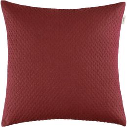 Esprit Dekokissen &raquo;Harp Structure&laquo; rot Obermaterial: 100% Polyester B/L: 45cm x 45cm, 1 Stk.