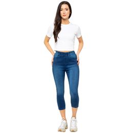 Enzo | Damen Cropped Jeans