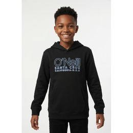 O`Neill O'neill Jungen O'Neill Kapuzensweatshirt &raquo;ESSENTIALS HOODIE&laquo;, mit zweiteiliger Kapuze, halb geb&uuml;rstete Innenseite schwarz 176 (170)