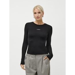Leger Damen LeGer Langarmshirt &raquo;Vianne, LeGer by Lena Gercke&laquo; Regular fit mit Rundhalsausschnitt schwarz 40