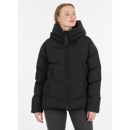 Ragwear Damen Steppjacke &raquo;CESSI&laquo; mit Kapuze mit Rei&szlig;verschlusstaschen schwarz XXL
