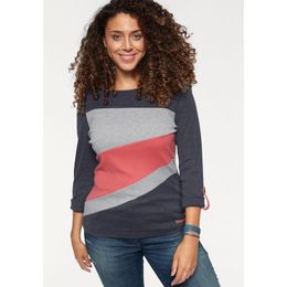 Kangaroos Damen Kangaroos Longsleeve Langarm, figurbetonte Passform, unifarben, Rundhalsausschnitt bunt 44/46