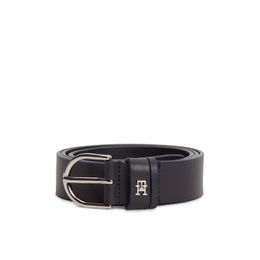 Tommy Hilfiger Damen Lederg&uuml;rtel &raquo;ESSENTIAL EFFORTLESS&laquo; schwarz 80
