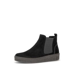 Gabor Damen Chelseaboots Schlupfboots mit beidseitigem Stretcheinsatz 42