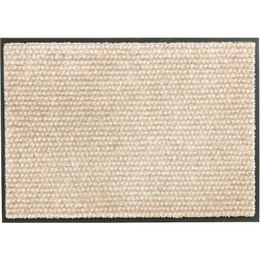 Sch&ouml;ner Wohnen Kollektion SCH&Ouml;NER WOHNEN-Kollektion Fu&szlig;matte &raquo;Miami 002&laquo; rechteckig 7 mm H&ouml;he Schmutzfangmatte, waschbar beige Kunstfaser B : 50cm 1 Stk., 7mm, L: 70cm