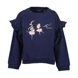 Blue Seven Damen Sweatshirt, Baumwolle blau 110