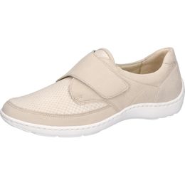 Waldl&auml;ufer Waldl&auml;ufer Damen Klettschuh &raquo;HENNI-Soft&laquo; Komfortschuh, Freizeitschuh mit Textil-Stretch, H-Weite beige 6 (39)