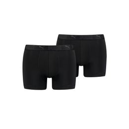 Puma Herren Puma Boxershorts &raquo;Puma MEN SPORT MICROFIBER BOXERS 2P&laquo; mit Logo-Bund schwarz XL