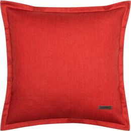 Esprit Dekokissen &raquo;Neo&laquo; mit Stehsaum, Kissenh&uuml;lle ohne F&uuml;llung, 1 St&uuml;ck rot Baumwolle B/L: 38cm x 38cm, 1 Stk.