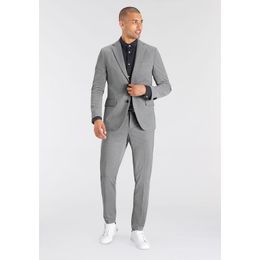 Bruno Banani Herren Anzug &raquo;Jersey&laquo; Sakko & Hose, normal elastische Qualit&auml;t grau 56, N-Gr