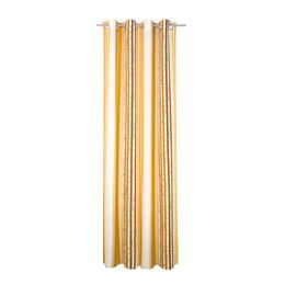 WIRTH Vorhang &raquo;Soliera&laquo; &Ouml;sen 1 Stk. tlg. orange Polyester 255cm, &Ouml;sen, 135cm