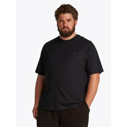Tommy Hilfiger Big & Tall Tommy Hilfiger Big & Tall Herren T-Shirt &raquo;BT-ESSENTIAL REG FIT SOLID TEE-B&laquo; Gro&szlig;e Gr&ouml;&szlig;en schwarz 5XL