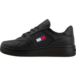 Tommy Jeans Herren Sneaker &raquo;TJM RETRO BASKET ESS&laquo; , Freizeitschuh, Halbschuh, Schn&uuml;rschuh, im Basket-Style schwarz 45