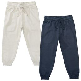 STACCATO Jungen STACCATO Jogginghose 2er Pack, unifarben, f&uuml;r Boys beige 128/134, N-Gr