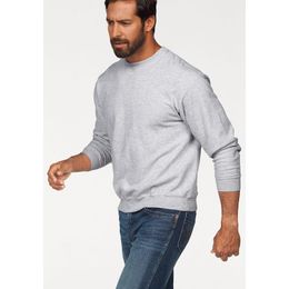 Fruit of the Loom Herren Fruit of the Loom Sweatshirt, im unifarbenen Design grau XL (56/58)