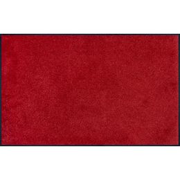 wash+dry by Kleen-Tex Fu&szlig;matte &raquo;Original Uni, Schmutzfangteppich&laquo; rechteckig 9 mm H&ouml;he Schmutzmatte, rutschhemmend, auch als L&auml;ufer erh&auml;ltlich rot 