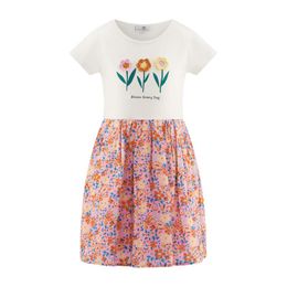happy girls M&auml;dchen happy girls Sommerkleid Eingrifftaschen bunt 146, N-Gr