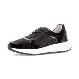 Gabor Damen Keilsneaker , Freizeitschuh, Halbschuh, Schn&uuml;rschuh, Kontrastbesatz an der Ferse 38